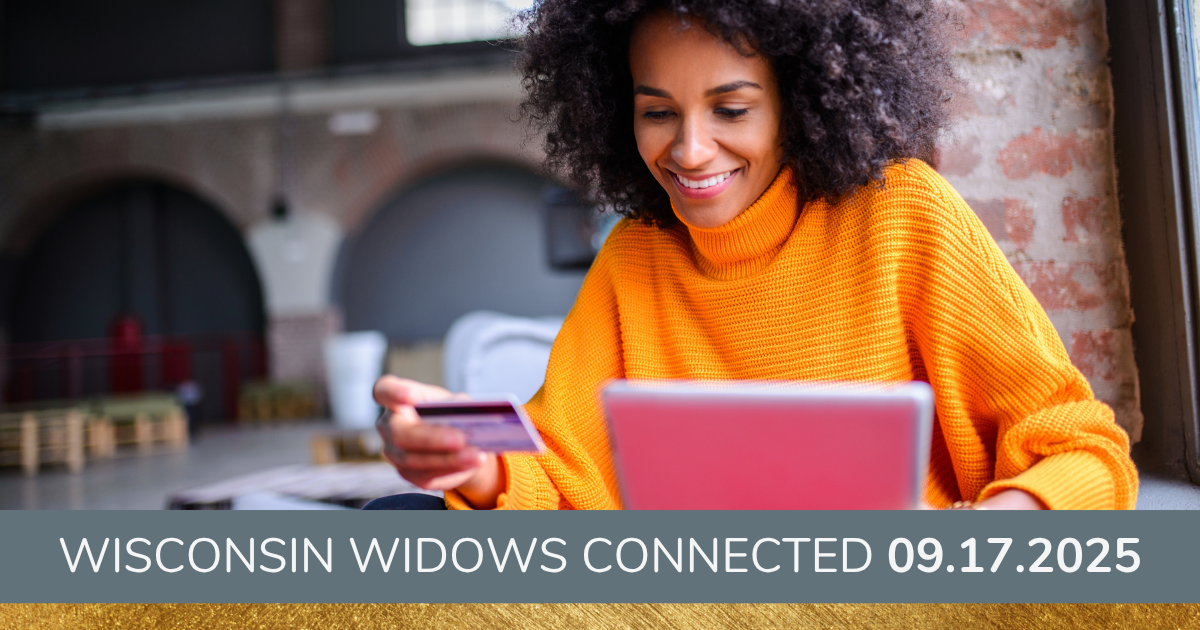 Wisconsin Widows Connected: Safe Online Shopping | Ellenbecker Investment Group