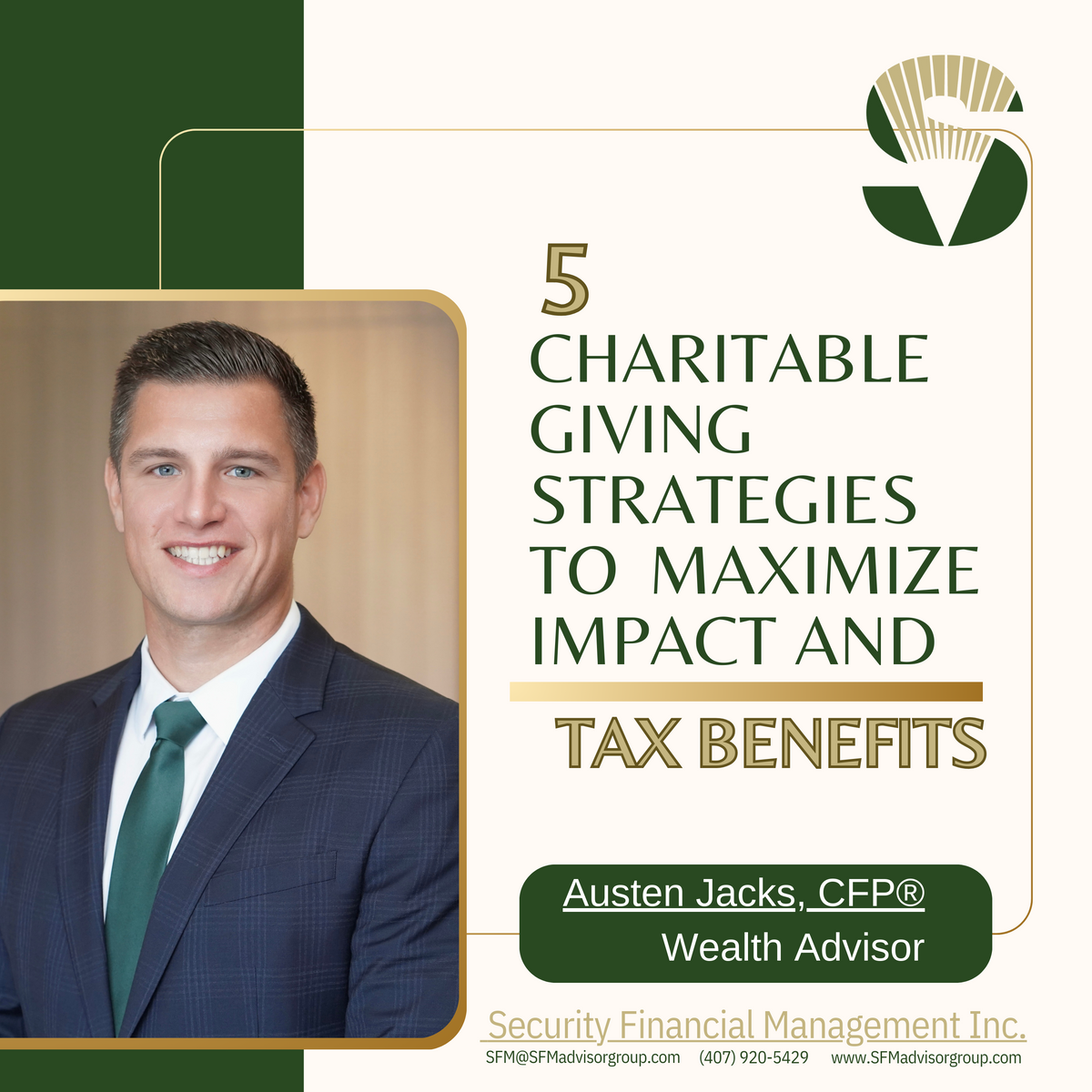 5 Charitable Giving Strategies to Maximize Impact and Tax Benefits ...