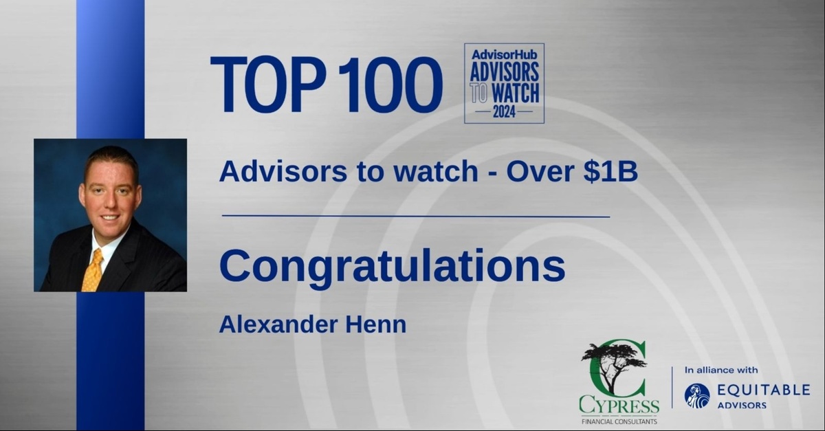 advisor hub, alexander henn, equitable, cypress financial consultants