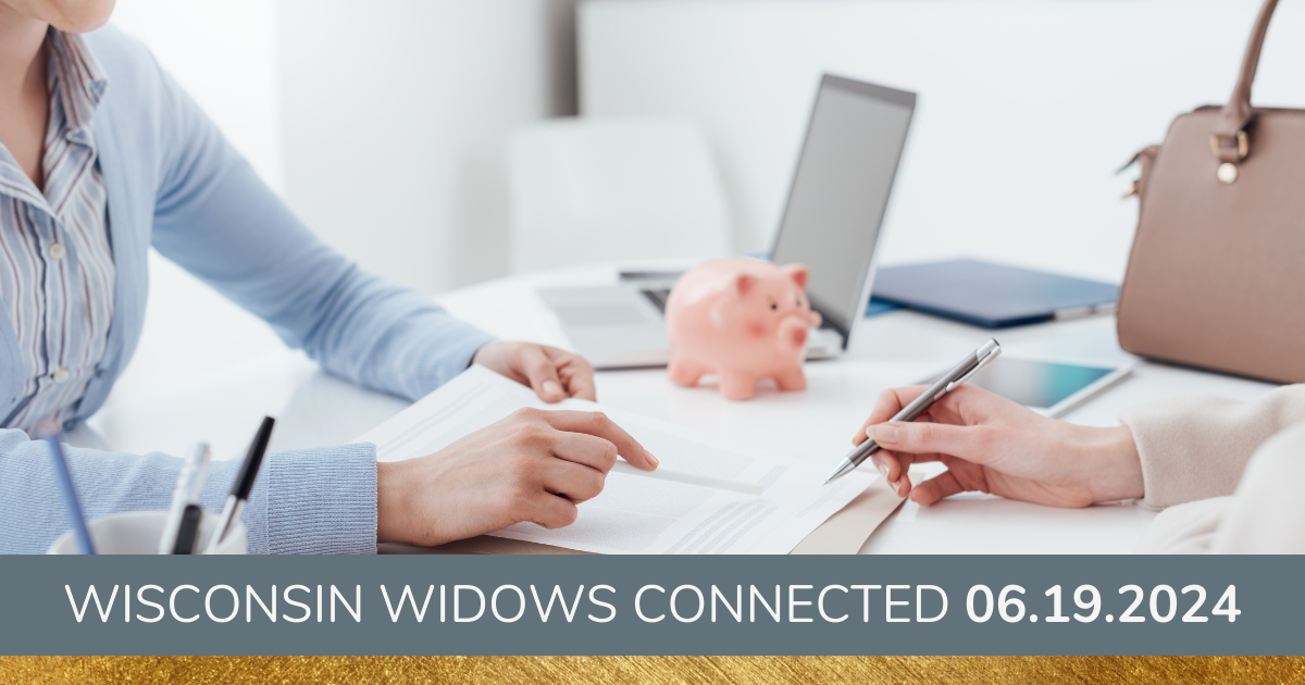 Wisconsin Widows Connected: Financial Planning | Ellenbecker Investment ...