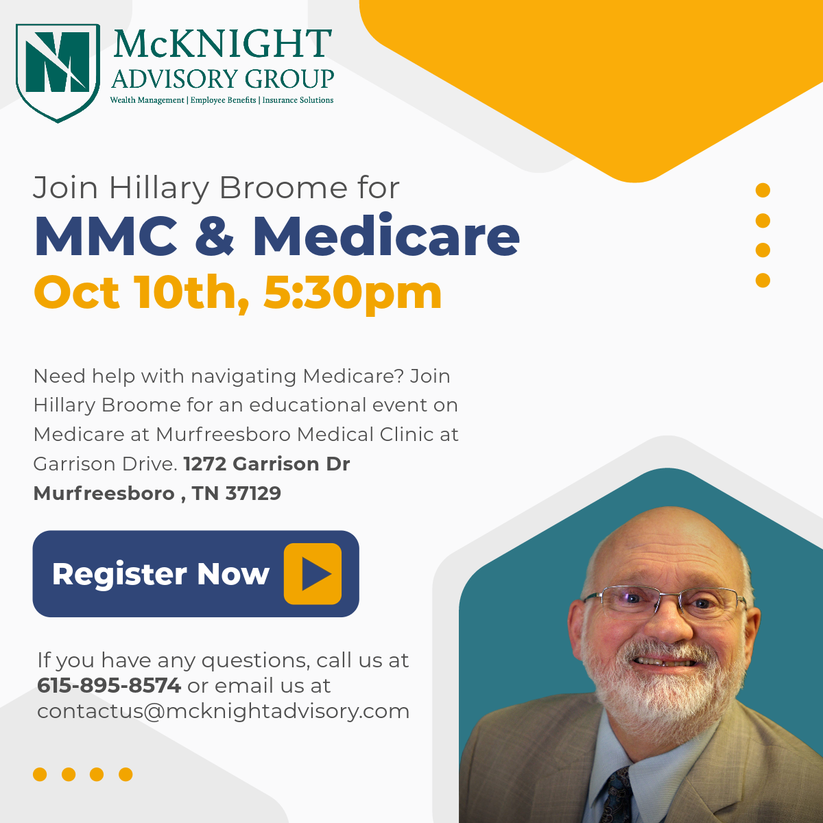 MMC & Medicare - October | McKnight Advisory Group, Inc.