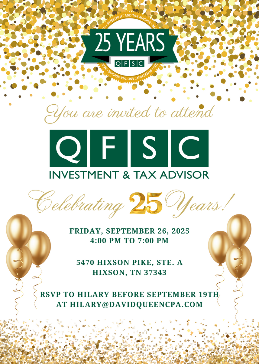 QFSC's 25 Year Anniversary Celebration | Queen Financial Services ...