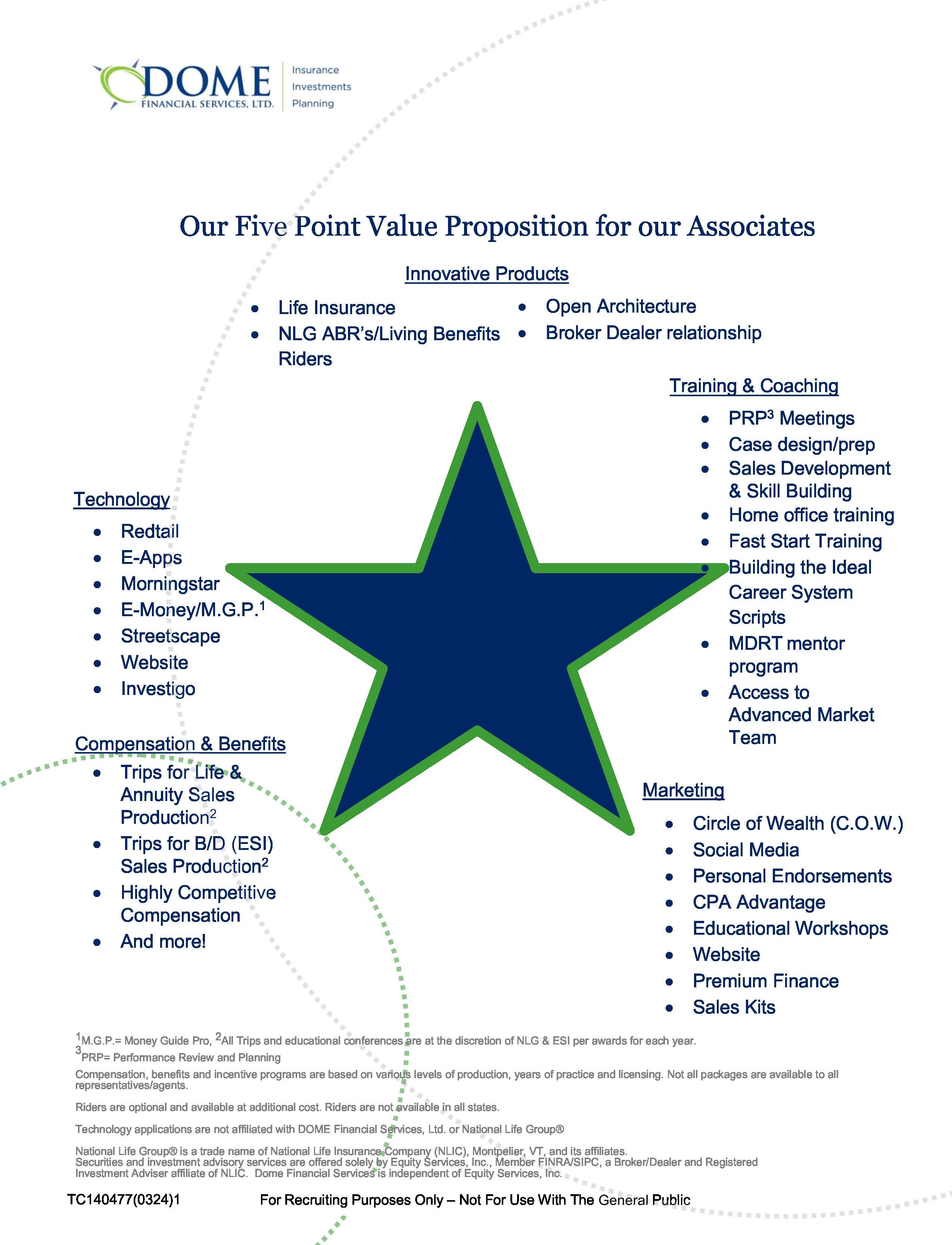 Five Point Value Proposition