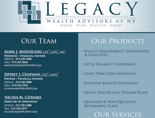 Legacy Wealth Advisors | Client Resources