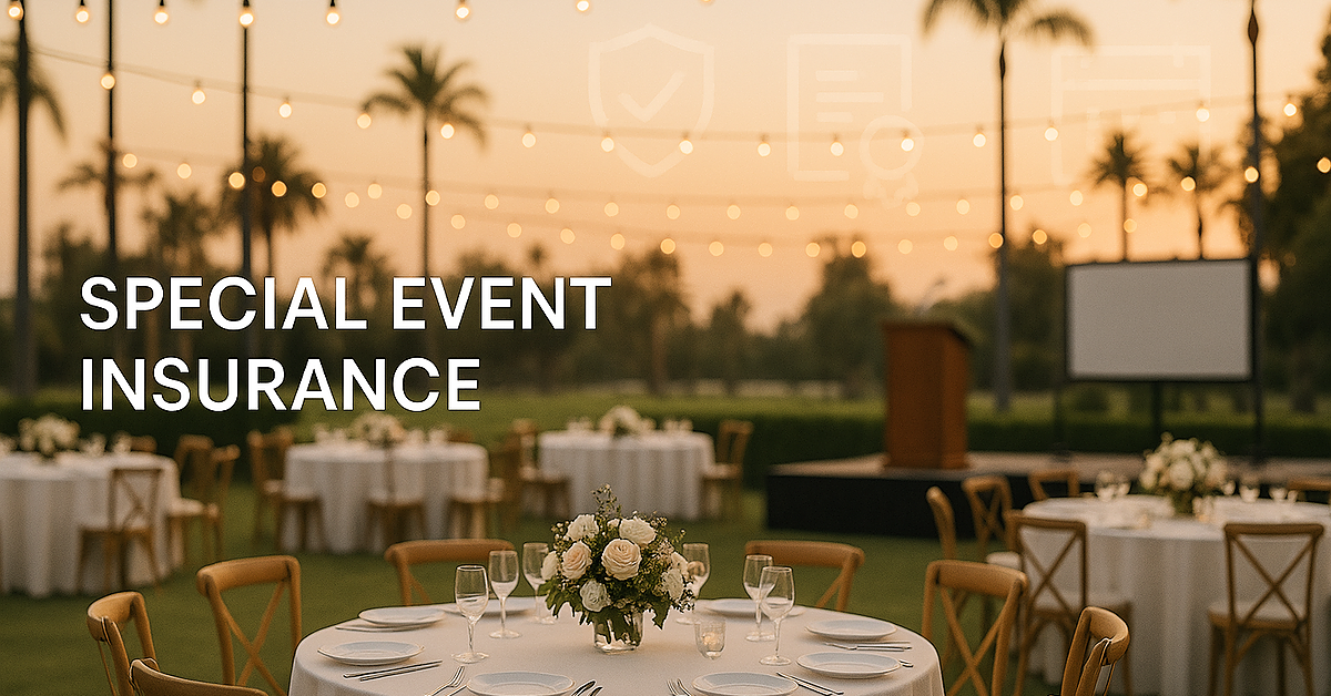 Special Event Insurance in California | Sun Pacific Insurance Brokers